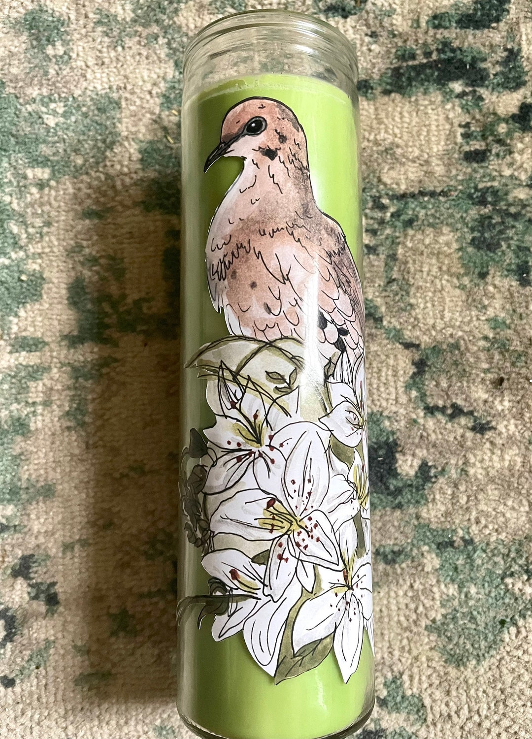 Mourning Dove Spirit Candle - Etsy