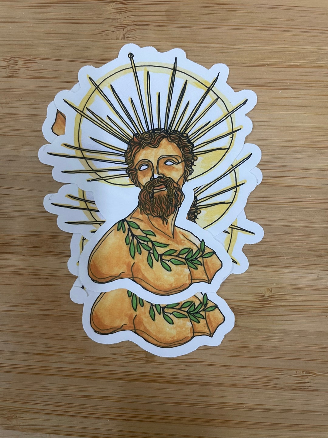 Baldur Deity Sticker - Etsy
