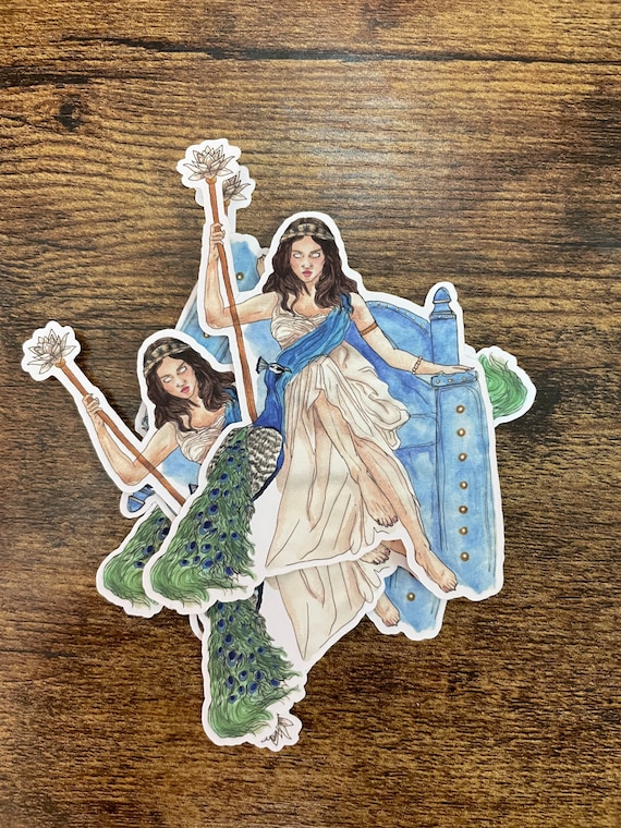 Hera remastered Deity Sticker - Etsy