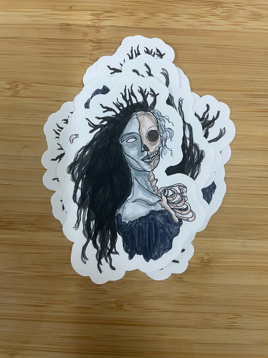 Hel Deity Sticker - Etsy