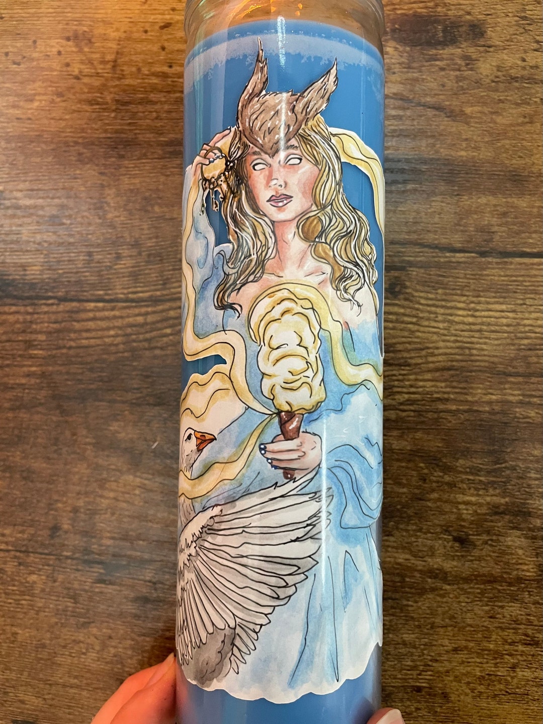 Frigg remastered Deity Candle - Etsy