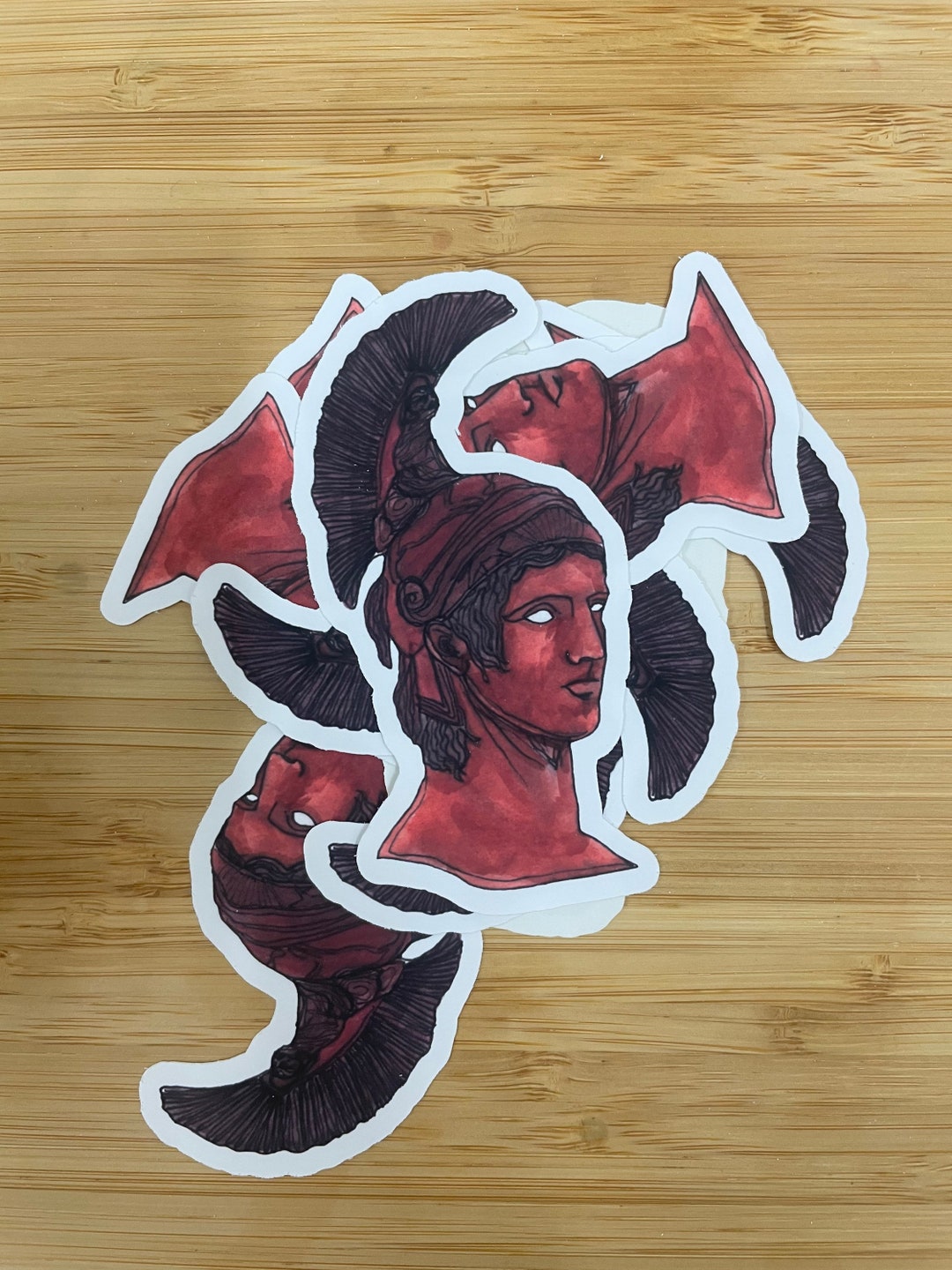 Ares Deity Sticker - Etsy