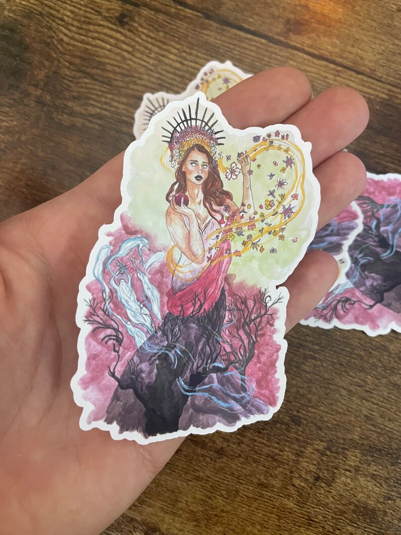 Persephone remastered Deity Sticker - Etsy