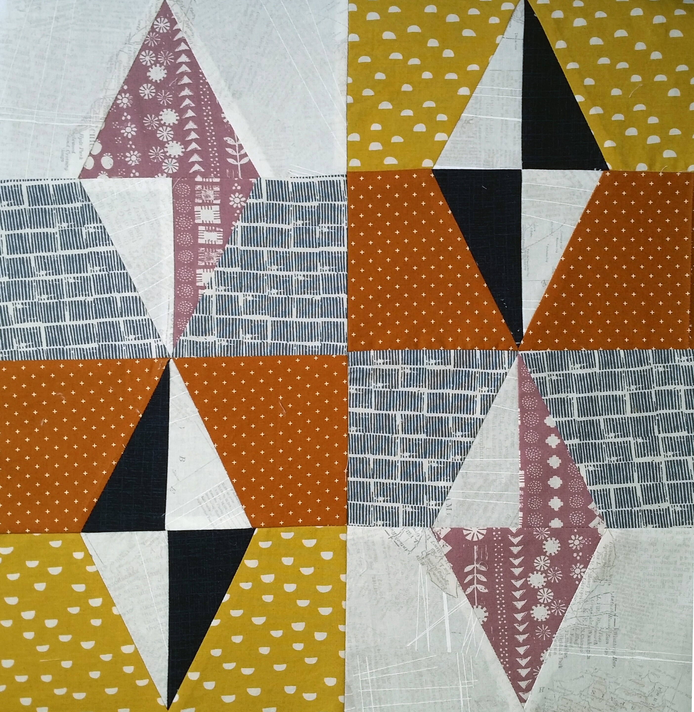 Diamonds Geometric Modern Quilt Pattern 86" X 94" - Etsy