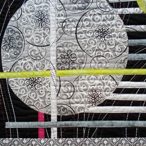 Midnight Flight Abstract Art Quilt Pattern 24" X 34" - Etsy