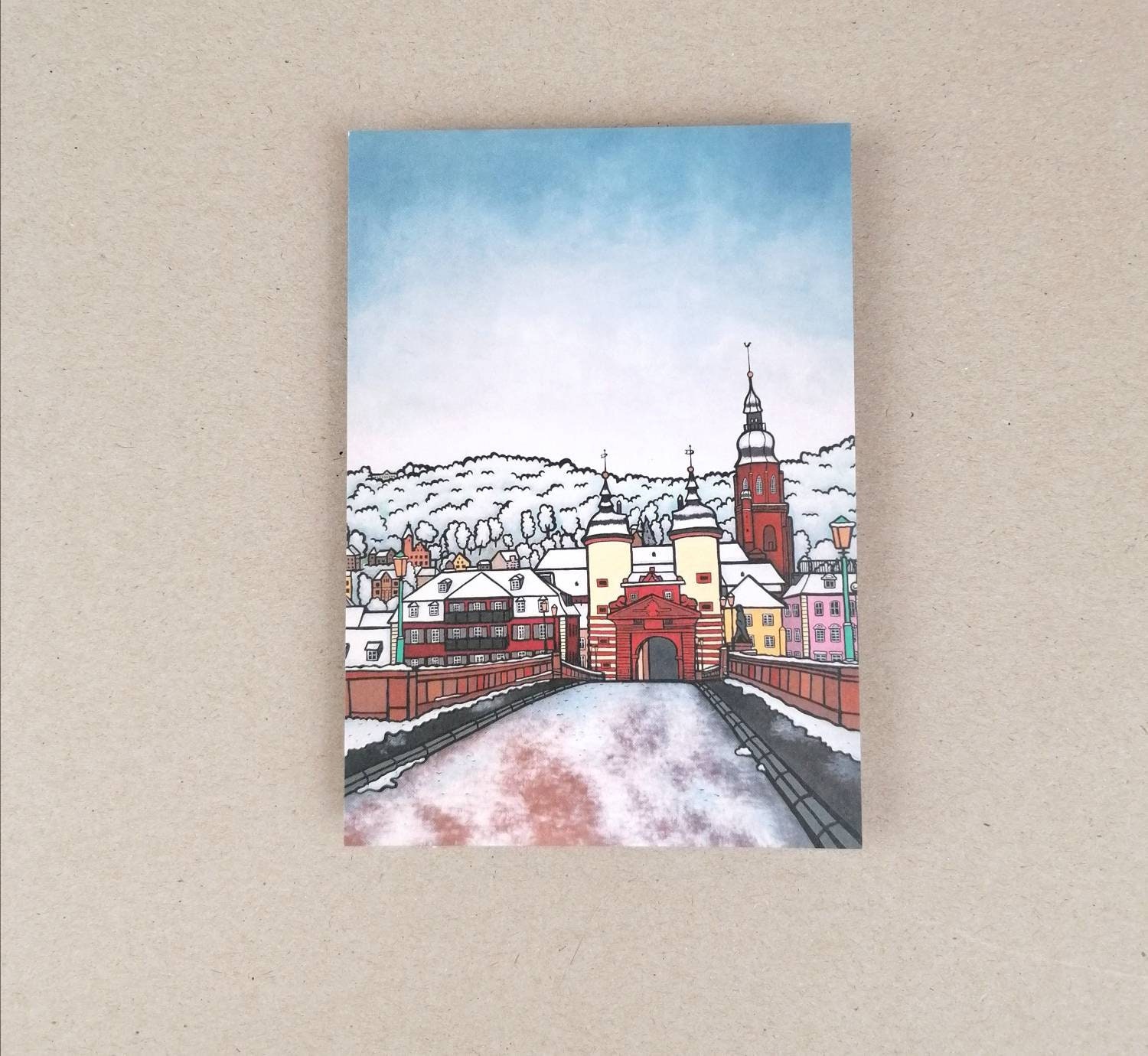 Heidelberg Germany Postcard - Etsy