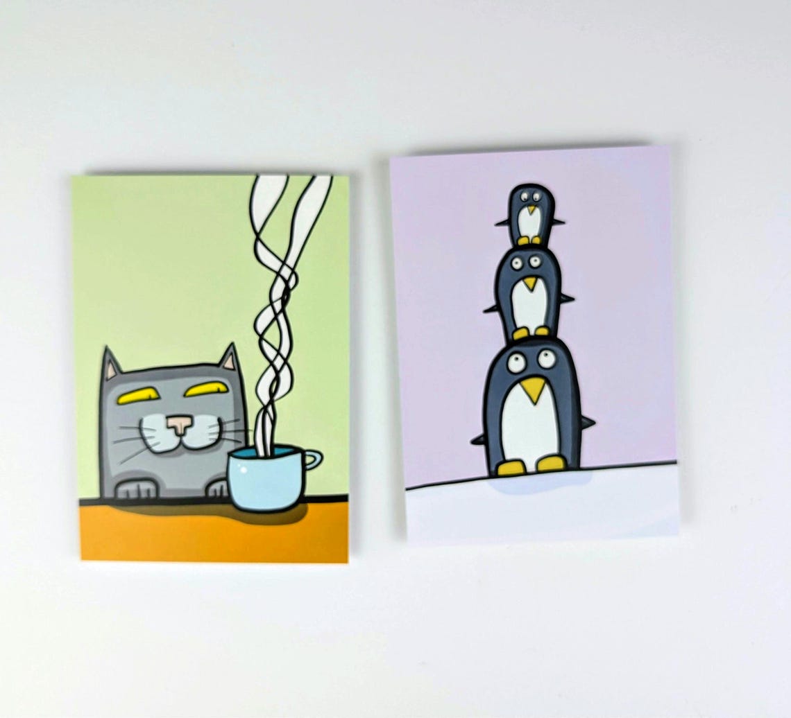 10 Postcards / Various Motives / Set / 10 Pieces / A6 / Landscape ...