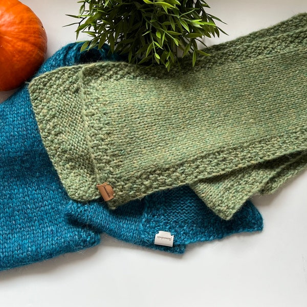 Knit Scarf Handmade - Etsy
