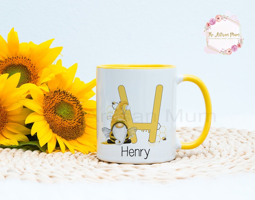 Personalised Bee Gonk Mug, Bee Gonk Gift, , Gift for Her, Bees, Bee ...