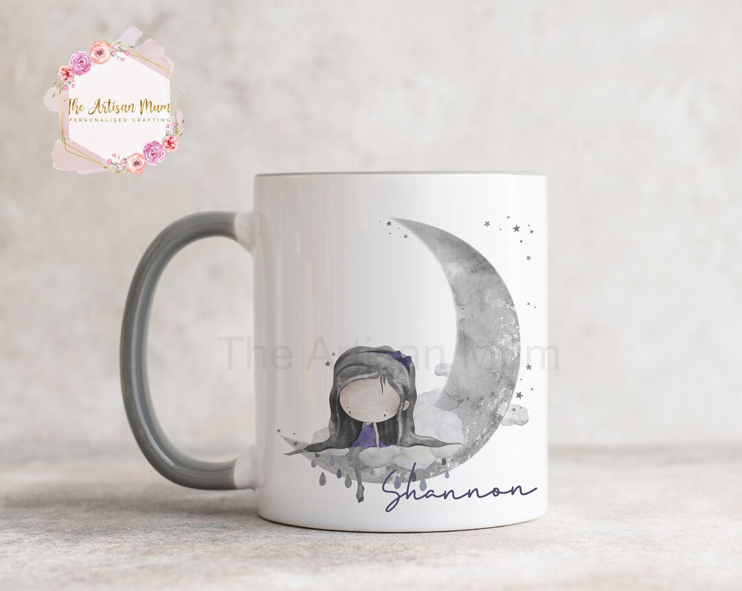 Personalised Goth Girl Mug for Girls, Emo Girl Birthday Mug, Teenage ...
