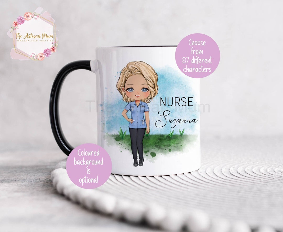 Personalised Nurse Mug, Nurse Graduation Gift, Best Nurse Present ...