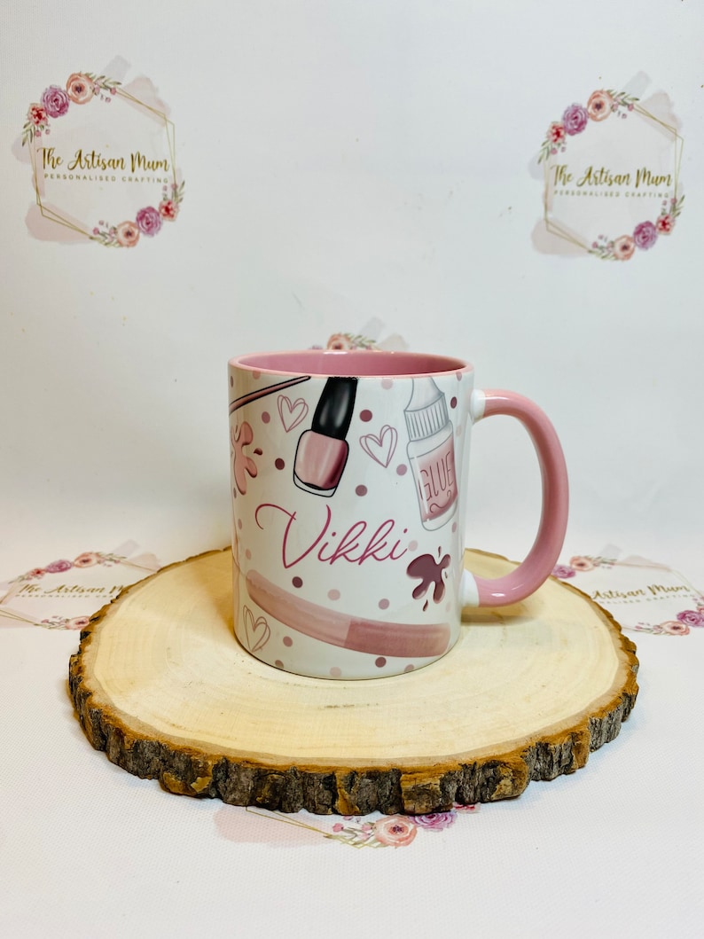 Personalised Nail Technician Manicure Mug, Manicurist Gift, Nail Polish ...