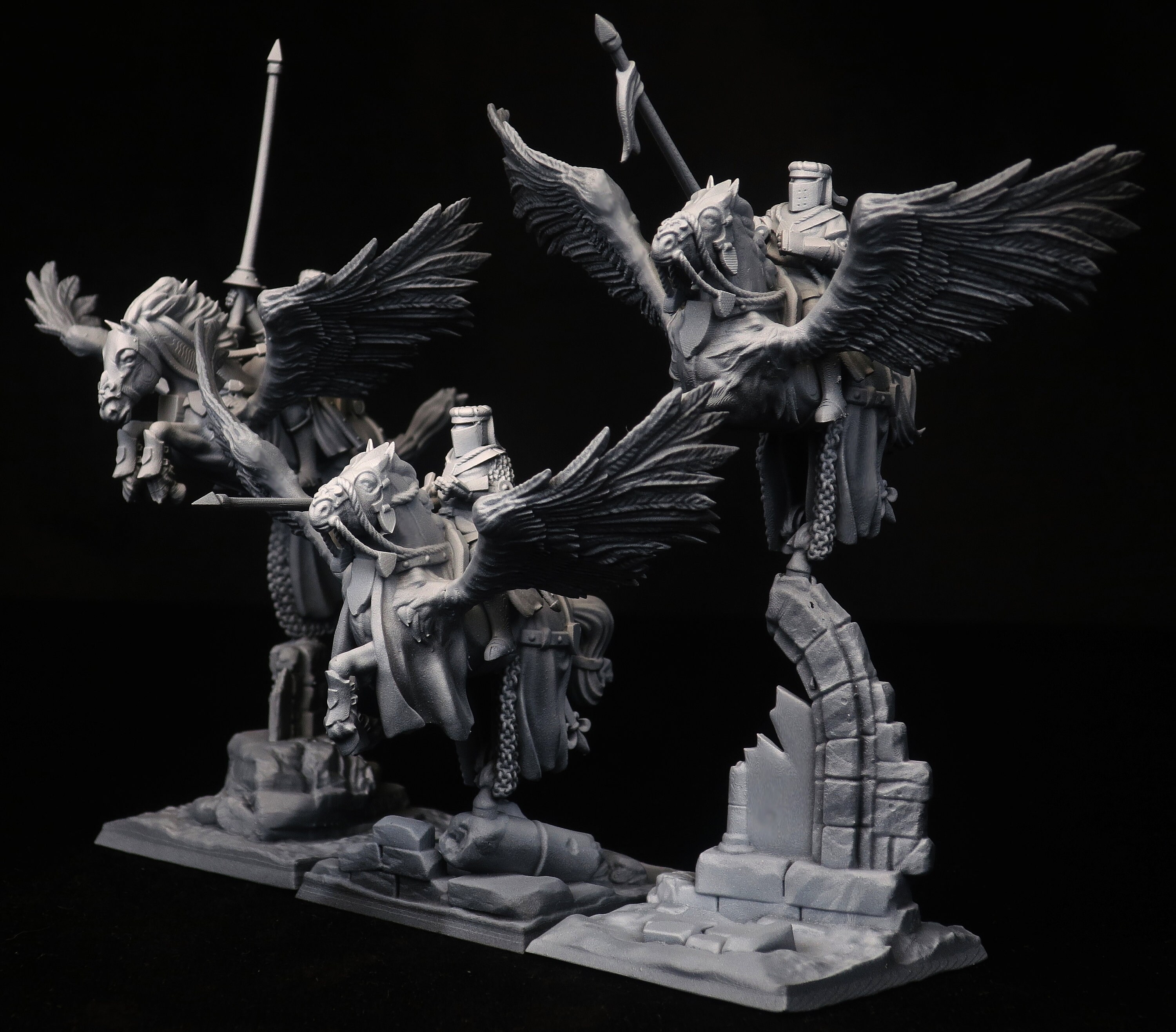 Pegasus Knights by HIGHLANDS MINIATURES - Etsy