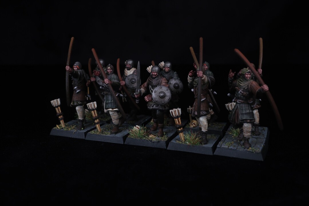 Medieval Archers by HIGHLANDS MINIATURES - Etsy