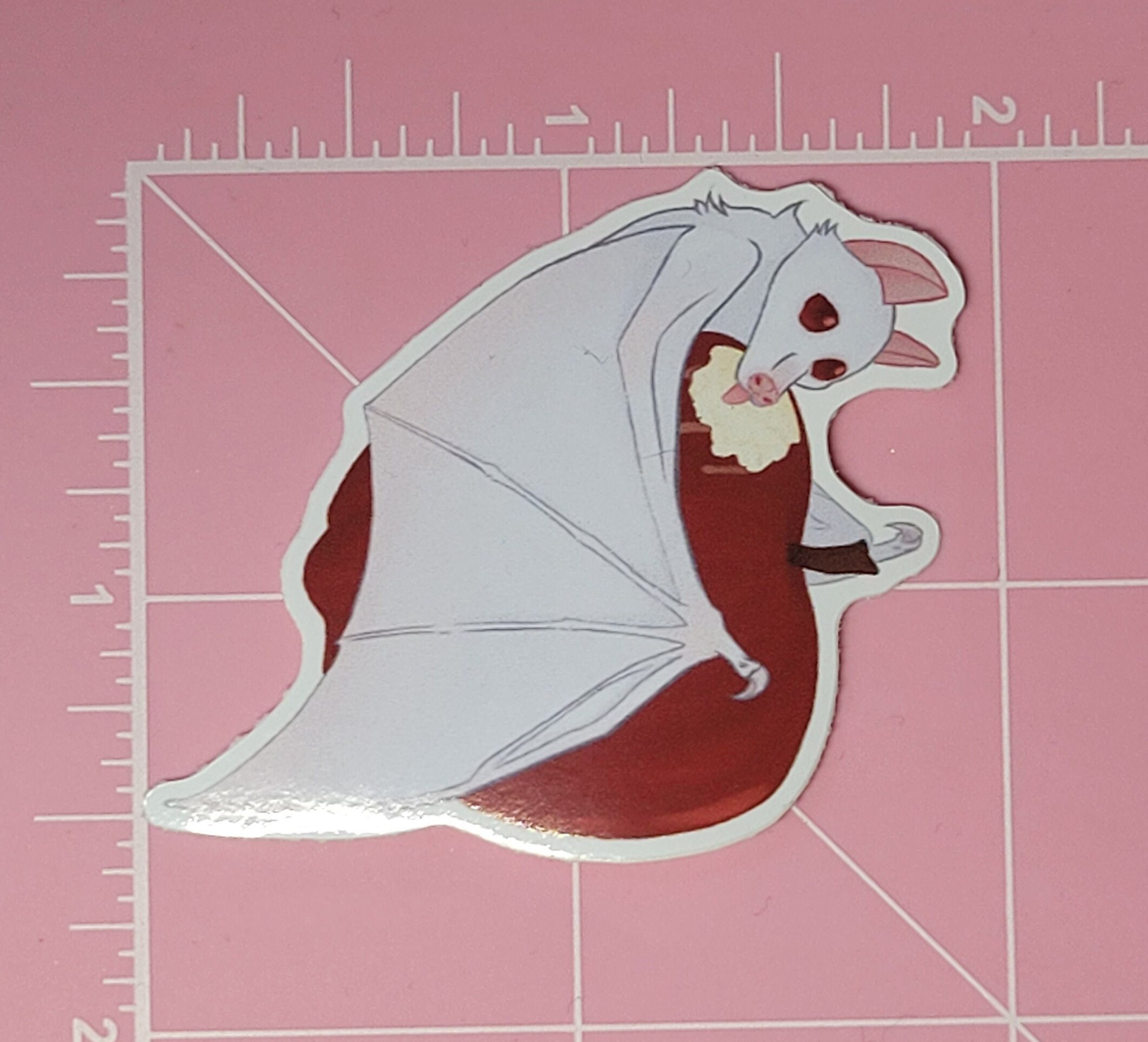 Peach Bat and Apple Bat - Etsy