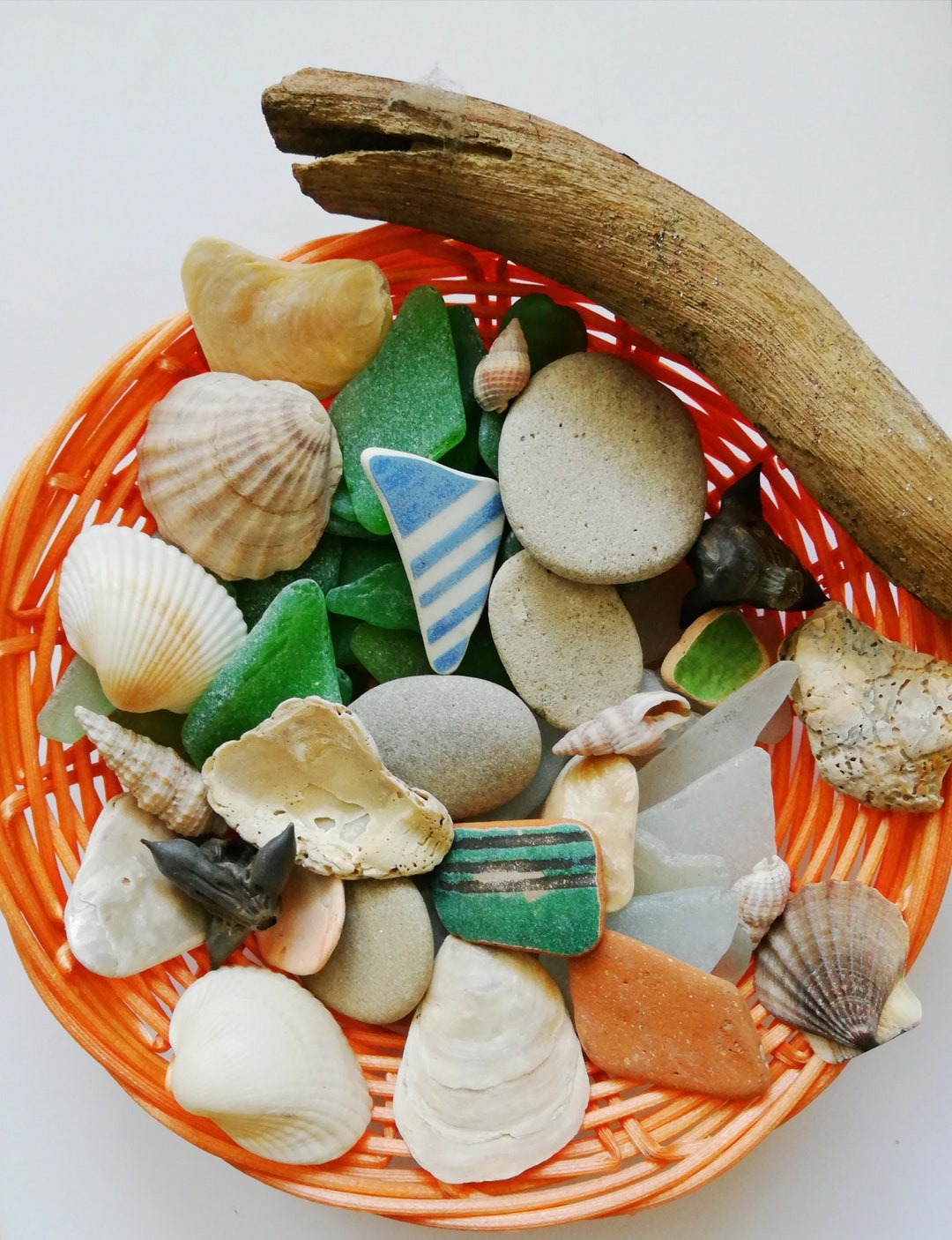 Authentic Sea Glass, Beach Treasures, Sea Findings, Sea Pottery, Sea ...