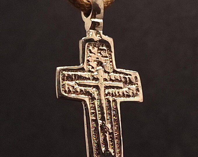 Ancient Cross of the 18-19th Century, Original Vintage Orthodox Cross, Old Bronze Cross ...