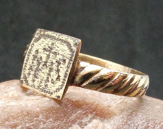 Medieval Ring of the Jesuit Order, Ancient Jesuit Ring, IHS Ring ...