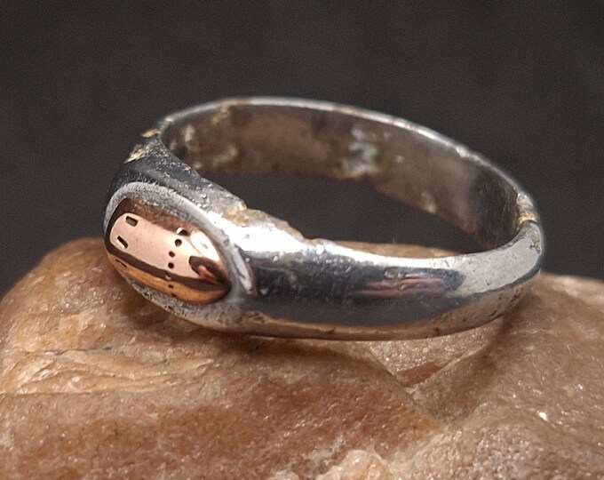 Original Ring of the First World War With a Rare Copper Insert in the ...