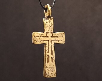 Ancient Cross of the 18th Century, Original Vintage Orthodox Cross, Old ...