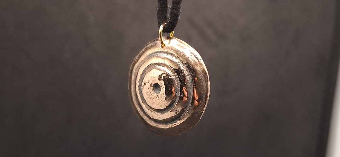 Ancient Celtic Artifact, Large Bronze Celtic Amulet Shield 3-2 ...