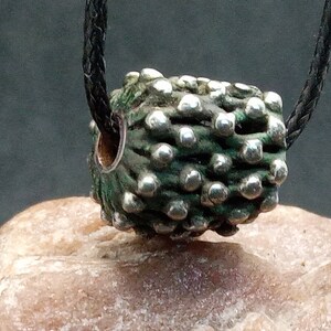 Ancient Large Bimetallic Bead of the Viking Age, Original Medieval Bead ...
