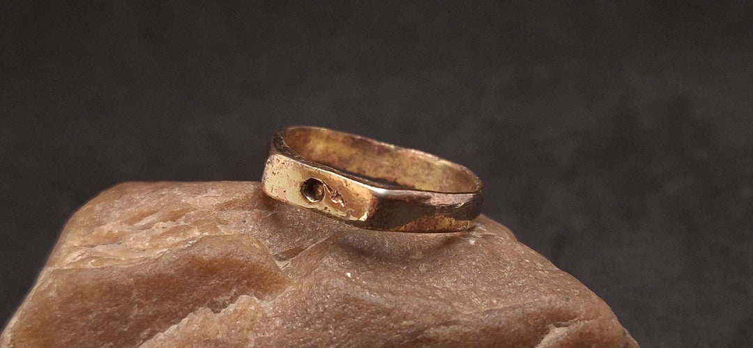 Ring From the Trenches of the World War, Soldier Bronze Ring, Military ...