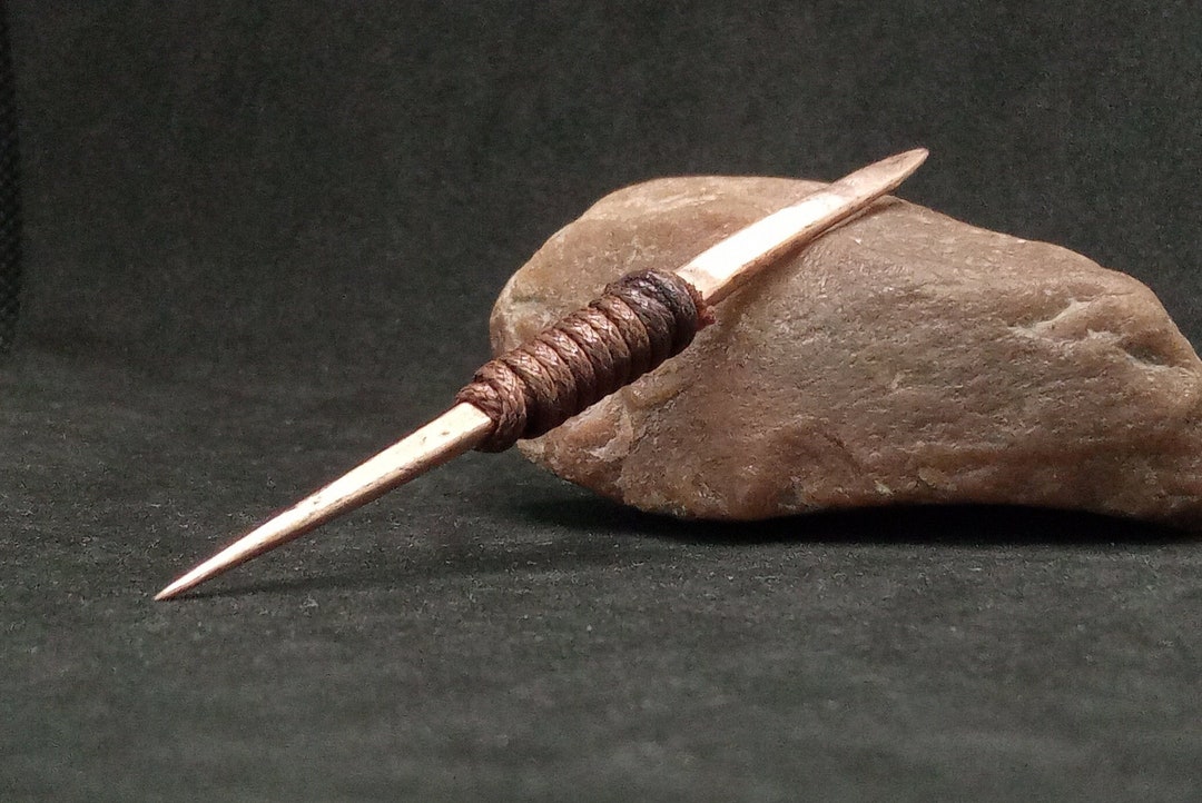 Ancient Artifact of the Bronze Age. Ancient Scythian Large Awl, Skin ...