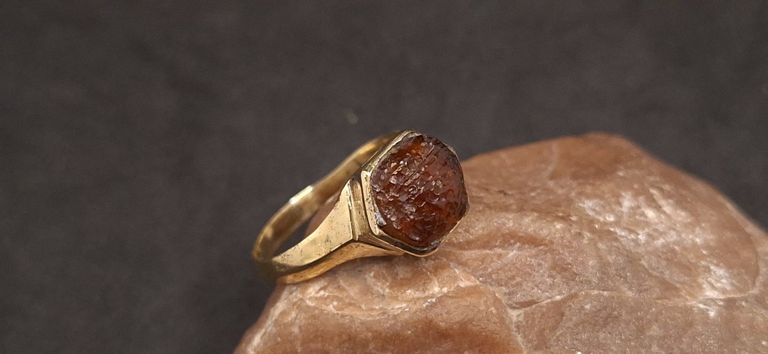 Ancient Medieval Ring, Original Medieval Jewelry, Authentic Bronze Ring ...
