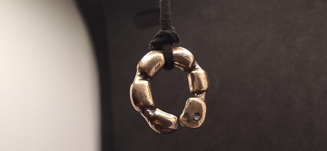 Unique Ancient Scythian Snake Amulet, Rare Pendant Ouroboros, Bronze ...