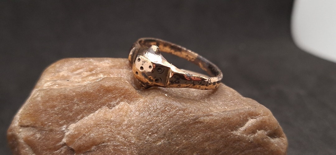 Ancient Vikings Ring With Solar Symbol, Original Vikings Artifact ...