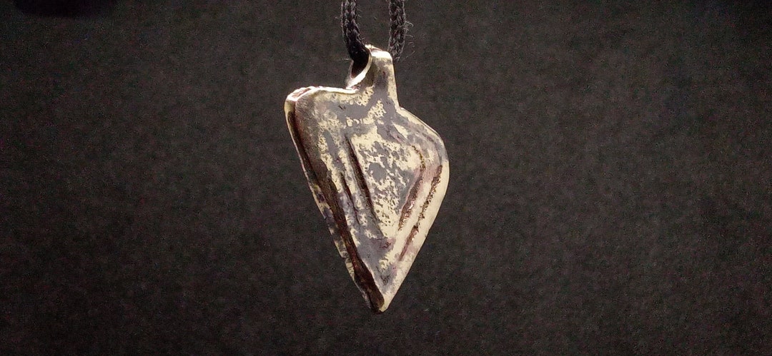 Ancient Viking Pendant, Viking Shield With Ornament, Viking Charm ...