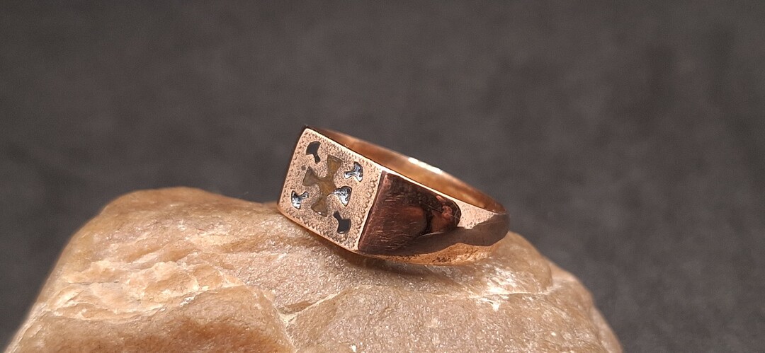 Ring From the Trenches of the World War 1, Military Copper Ring, Ring ...