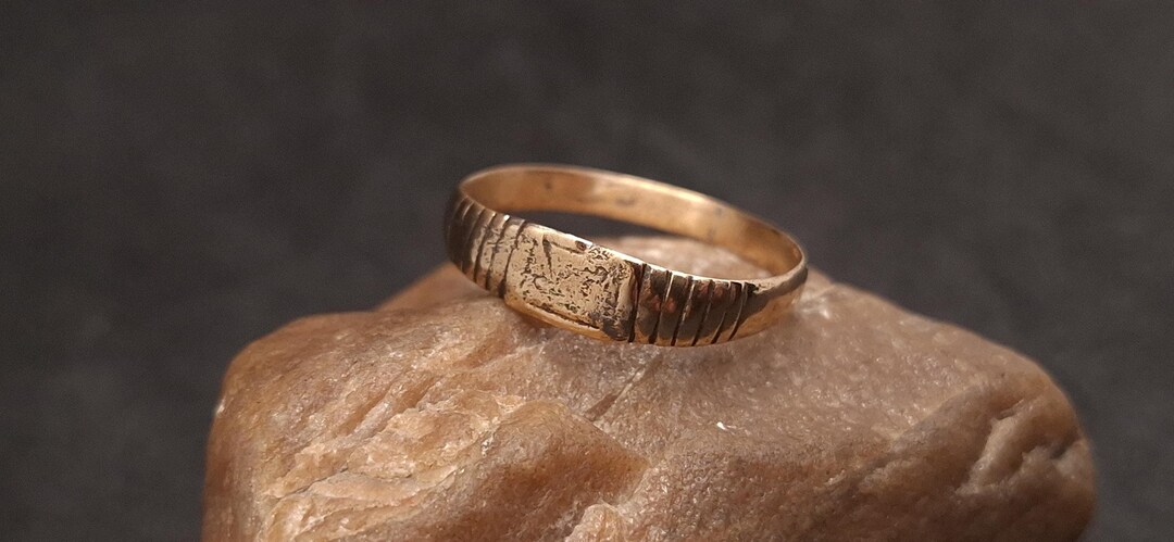Ring From the Trenches of the World War, Soldier Copper Ring With ...