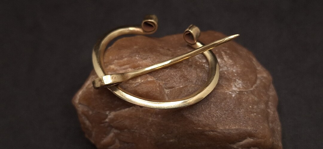 Rare Original Viking Age Bronze Horseshoe Buckle, Authentic Medieval ...