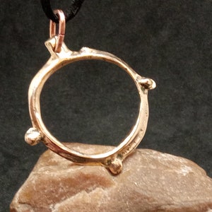 Ancient Celtic Artifact, Celtic Spiked Amulet Ring 3-2 Centuries BC ...