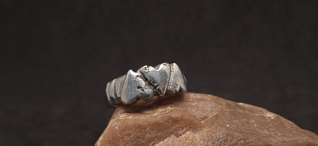 Trench Ring, Original Ring of First World War Aluminum Ring With Triple ...