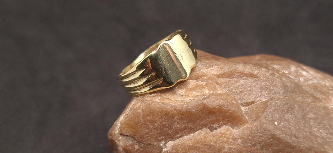 Ancient Ring With Engraving, Vikings Style Ring Medieval Jewelry ...