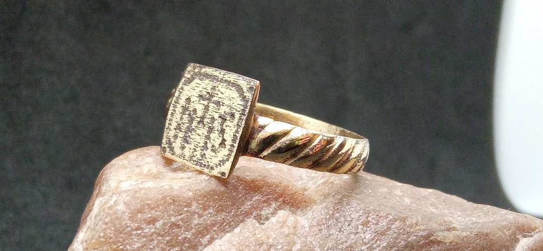 Medieval Ring of the Jesuit Order, Ancient Jesuit Ring, IHS Ring ...