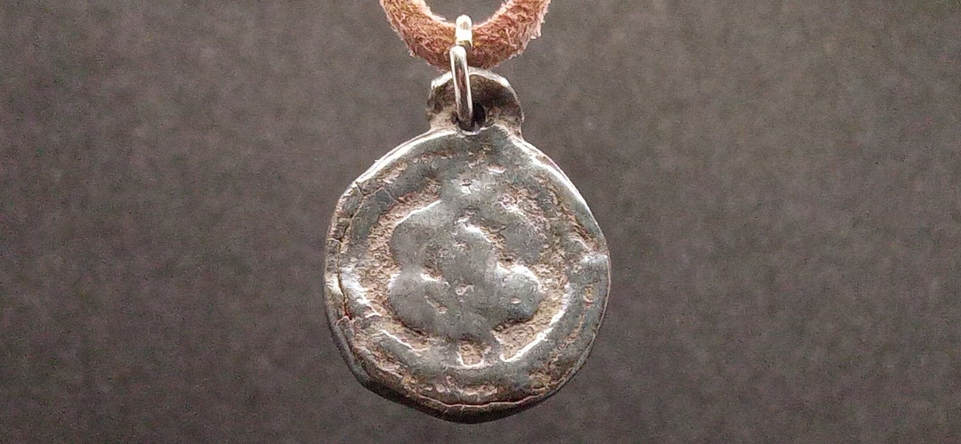 Medieval Pendant With Ornament, Small Pendant of the Viking Age, Zinc ...