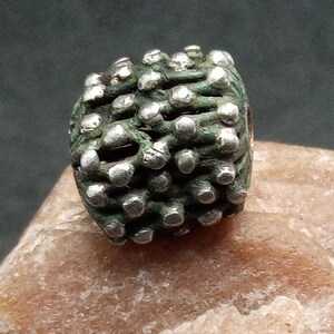 Ancient Large Bimetallic Bead of the Viking Age, Original Medieval Bead ...