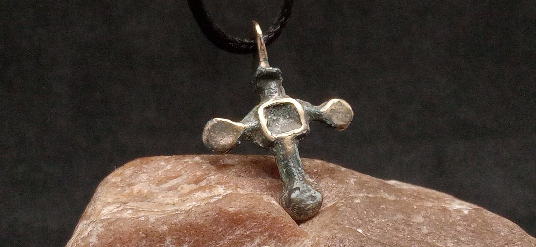 Ancient Viking Cross, Original Medieval Cross, Pendant Cross of the ...