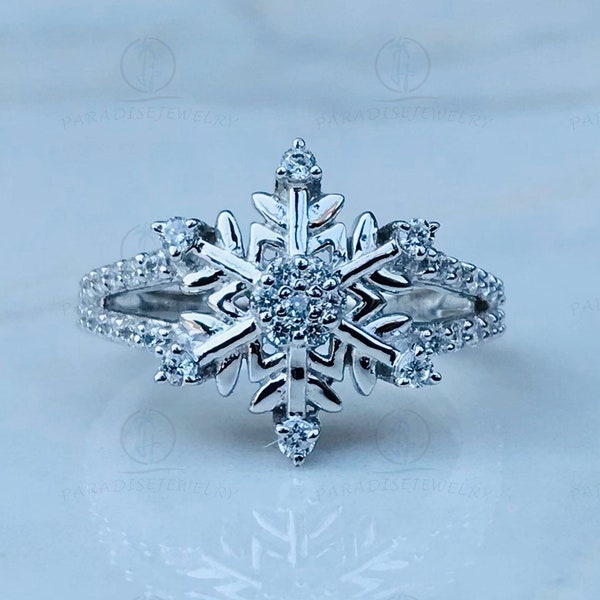 Snowflake Ring - Etsy
