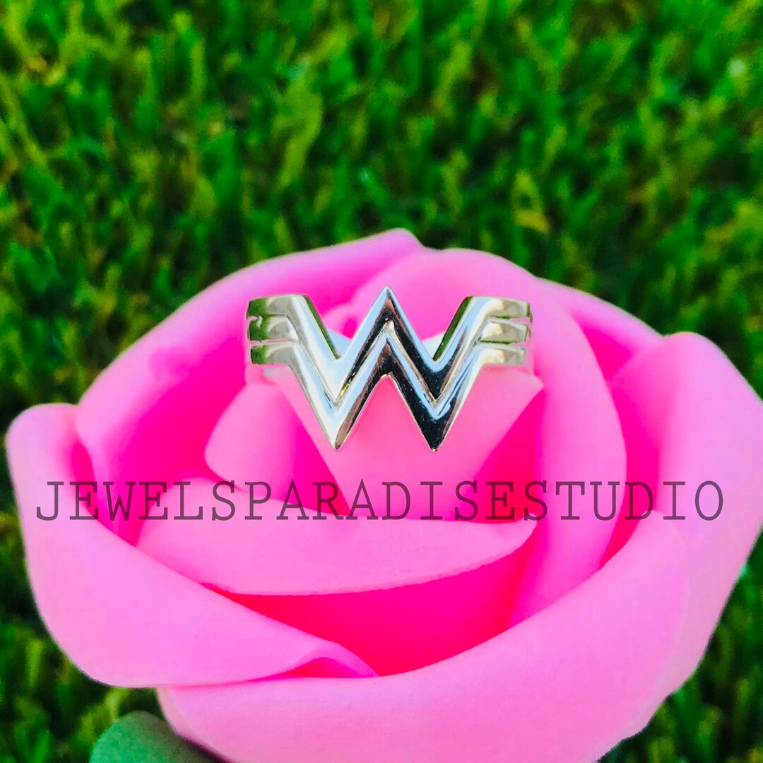 Wonder Woman Ring, Superhero Ring, 925 Sterling Silver Ring, Geek Ring ...