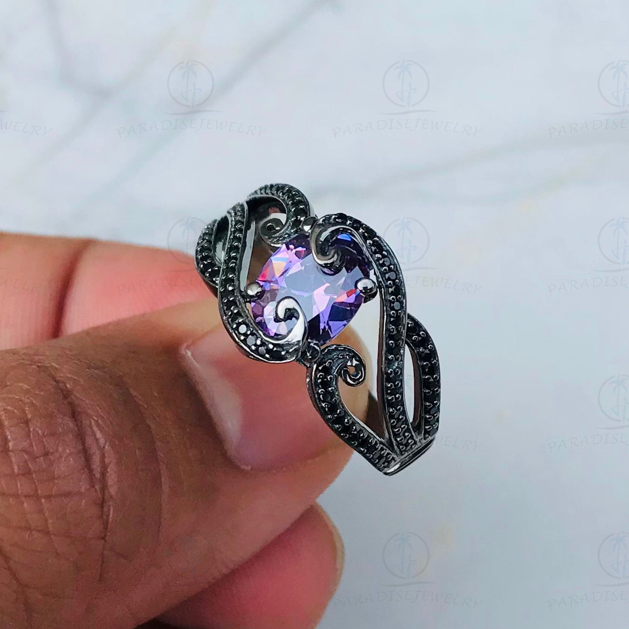 Enchanted Disney Villains Ursula Oval Amethyst and 1/4 CTTW - Etsy Enchanted Disney Villains Ursula Oval Amethyst and 1/4 CTTW - Etsy