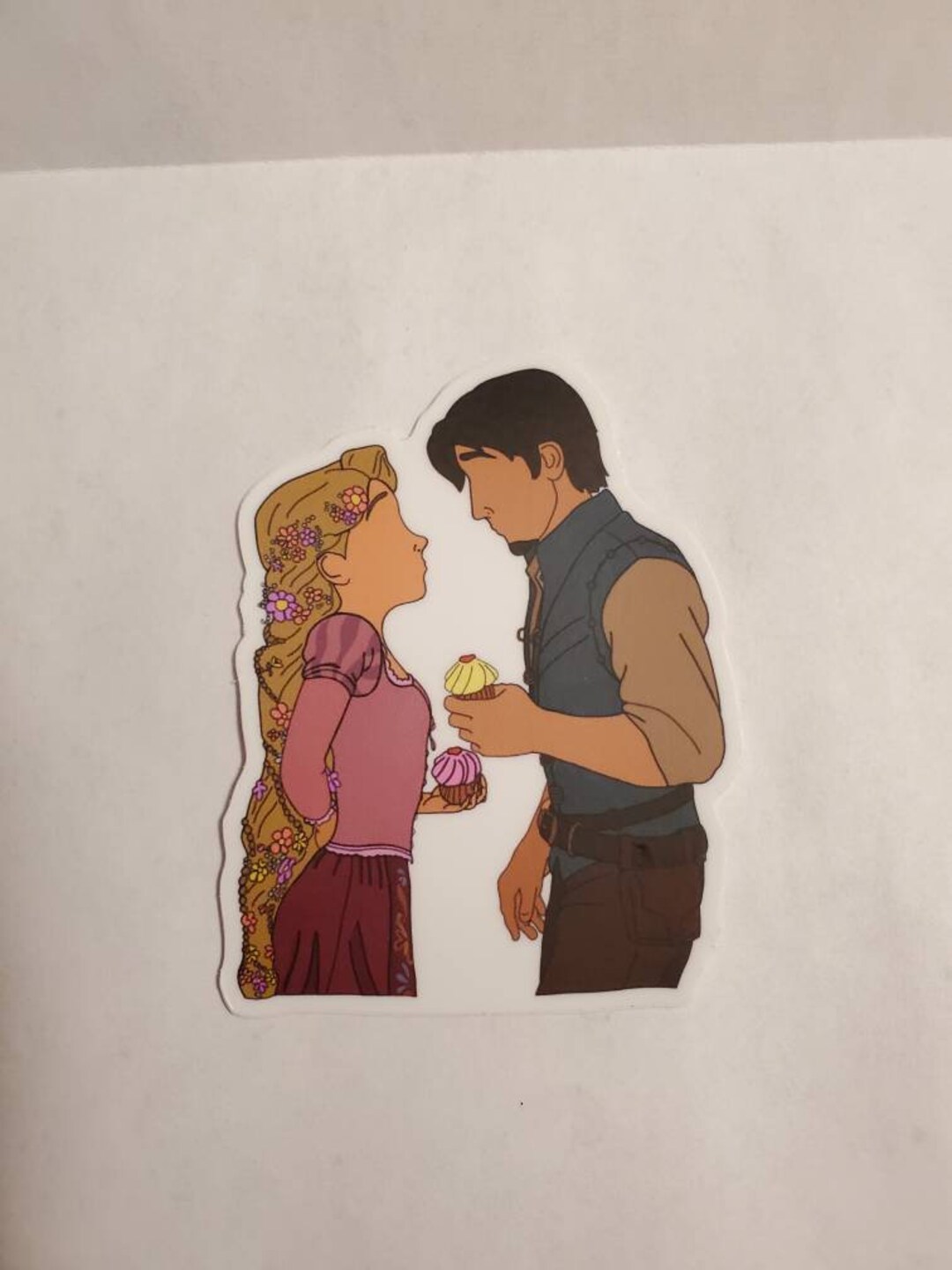 Disney Tangled Vinyl Sticker - Etsy