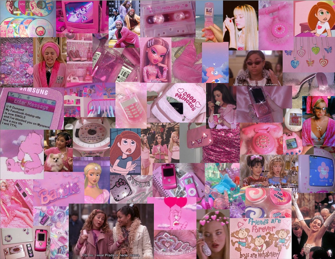 Y2k Photo Collage Kit-50 Pc - Etsy
