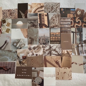 Beige Photo Collage Kit-50 Pc - Etsy