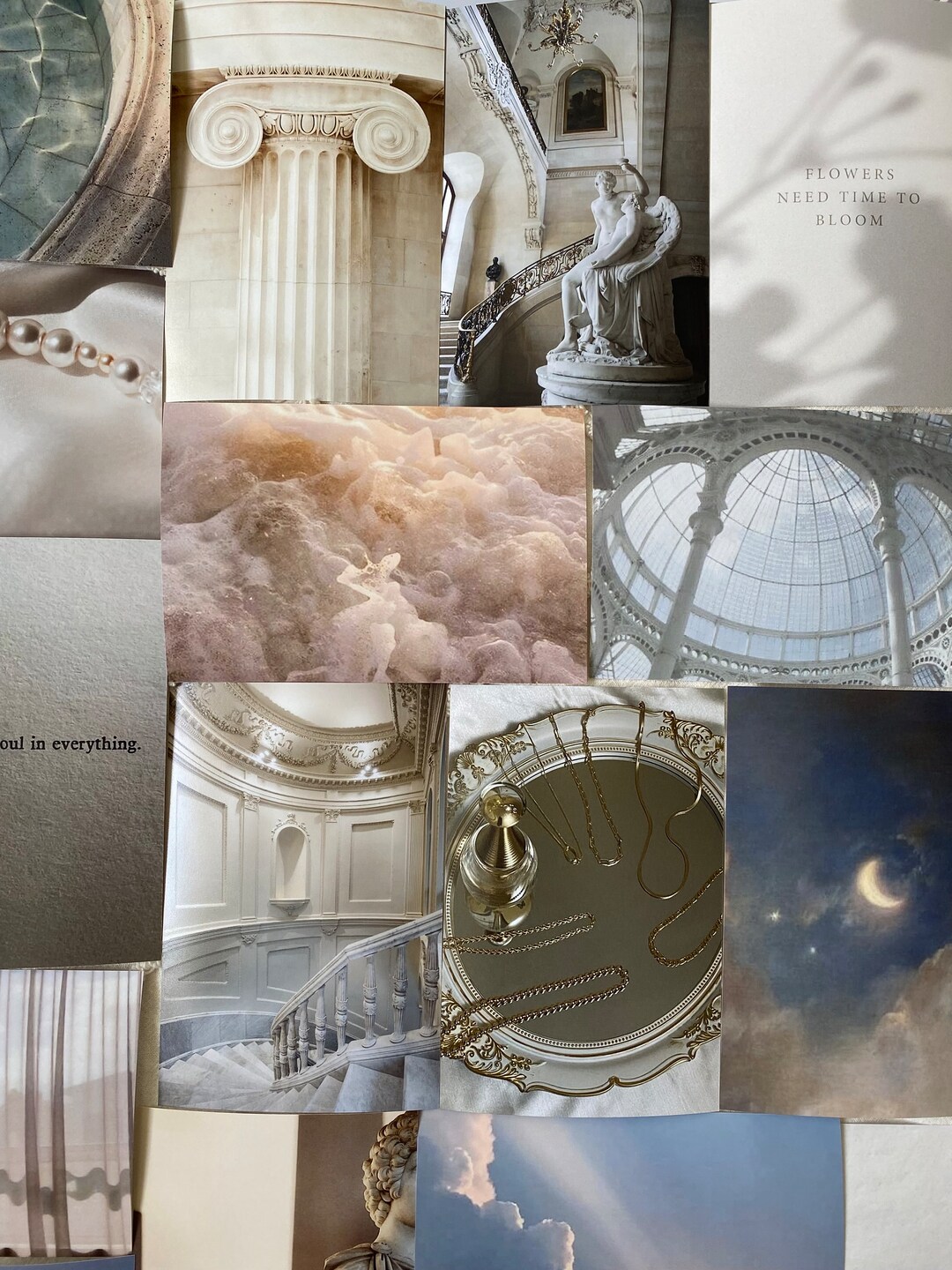Ethereal Photo Collage Kit-50 Pc - Etsy