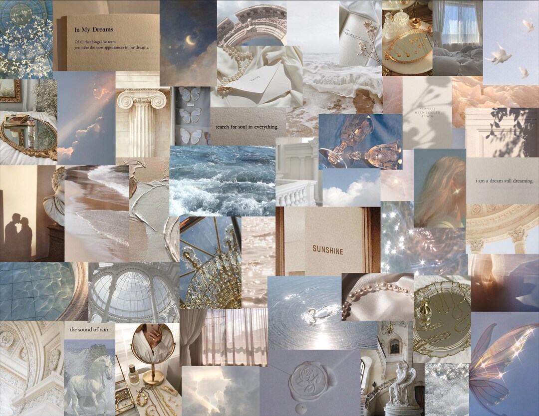 Digital Ethereal Photo Collage Kit-50 Pc - Etsy